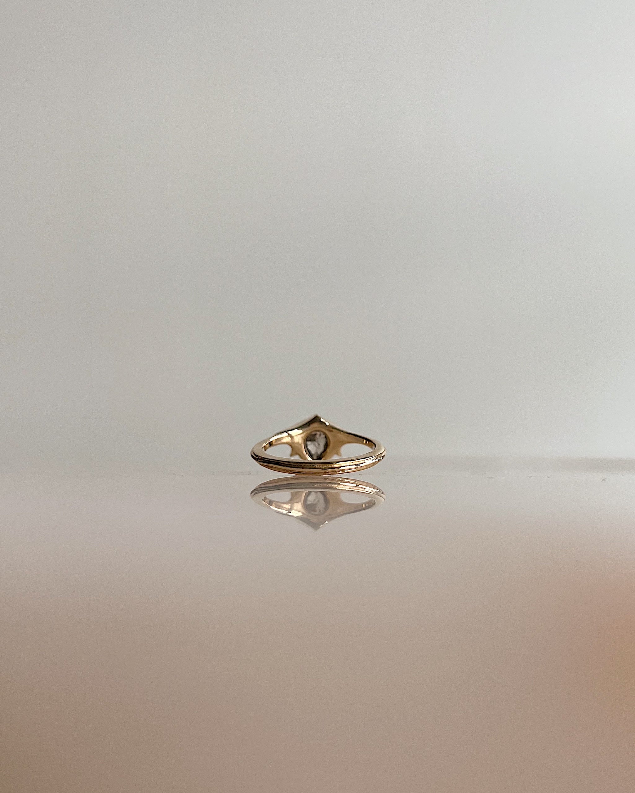 Eden II // 14k Yellow Gold + Diamond // Ring – Ecclesia