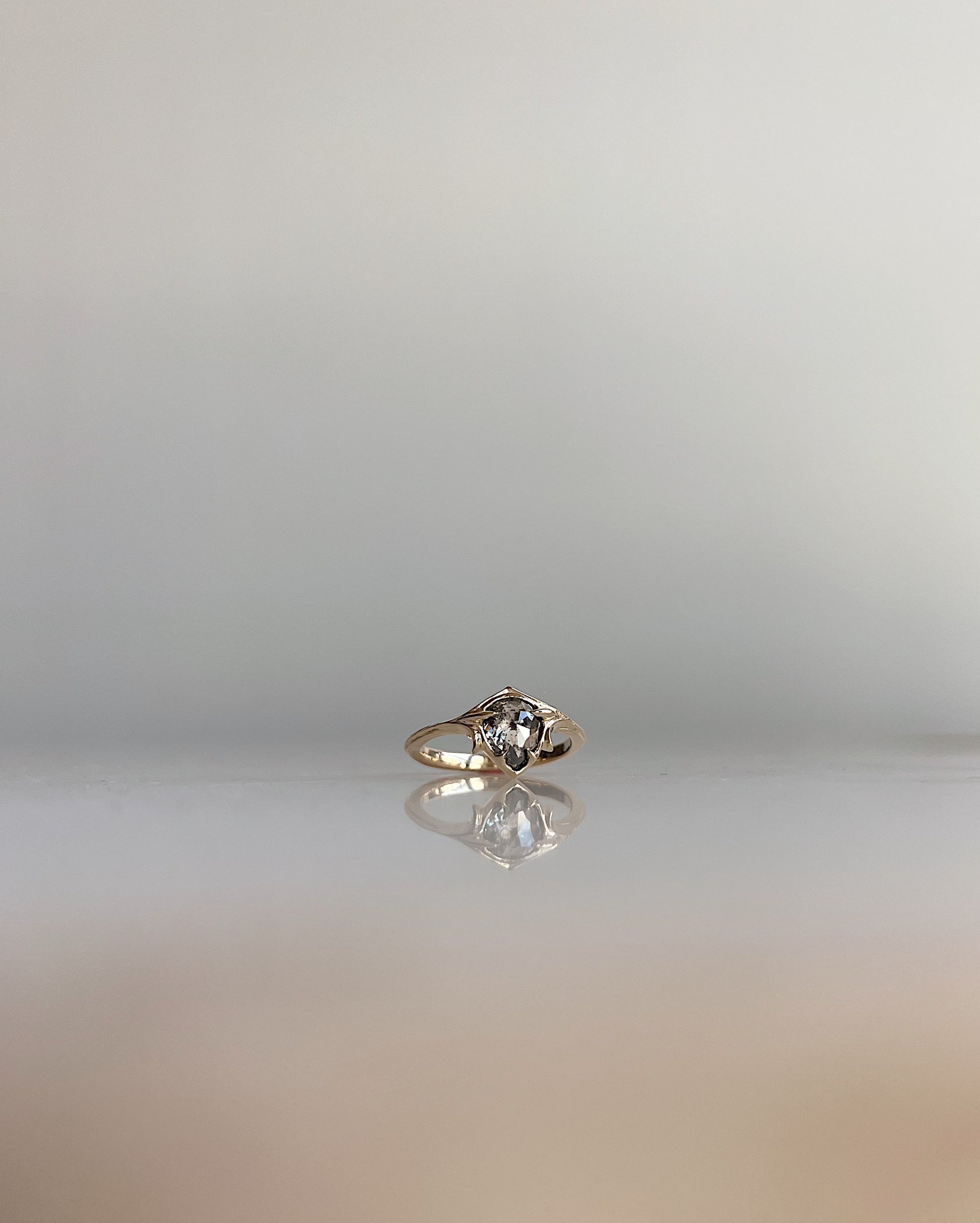 Eden II // 14k Yellow Gold + Diamond // Ring – Ecclesia