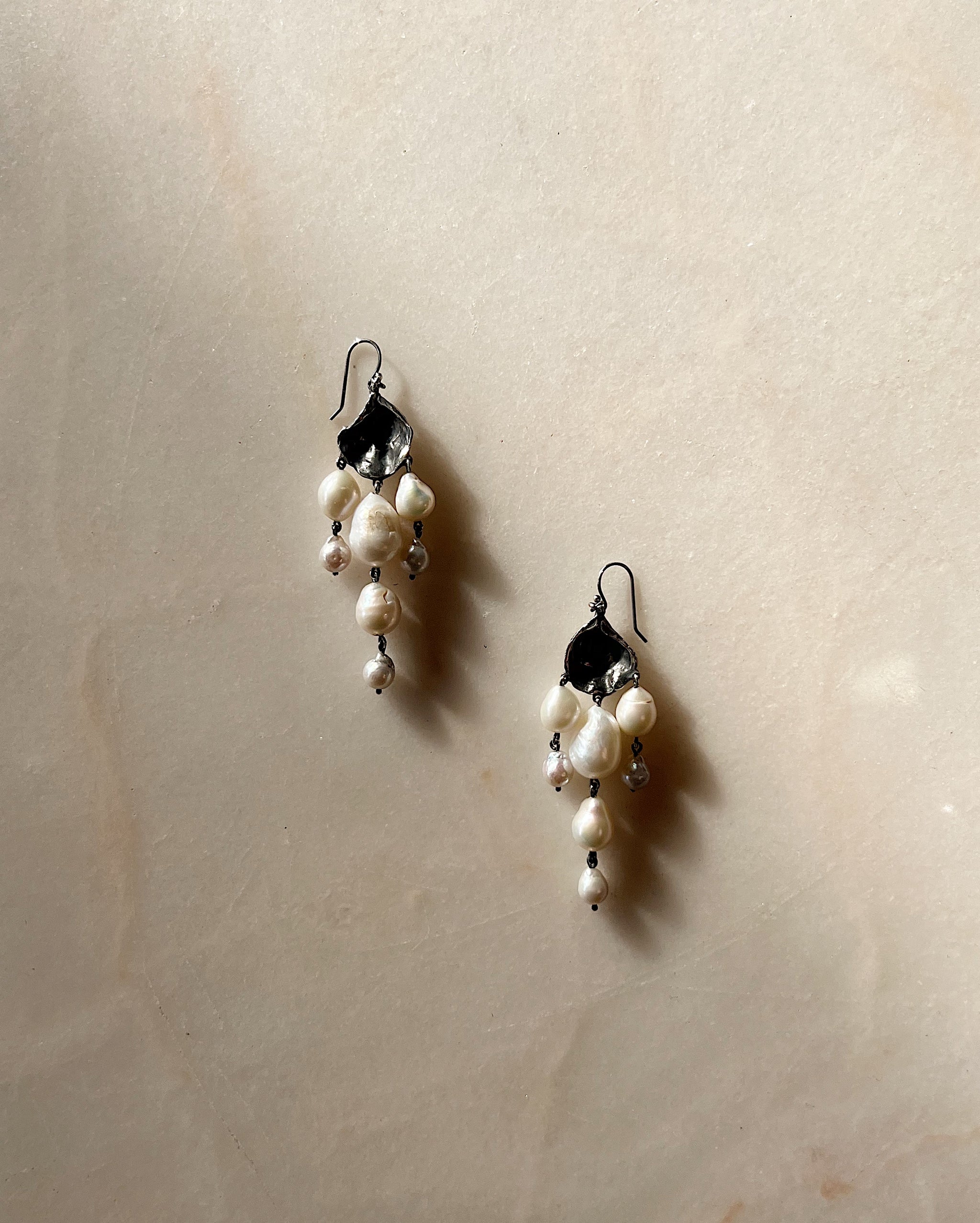 Divers Pt I // XL Baroque Pearl // Earrings – Ecclesia